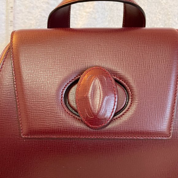 Cartier | Bags | Cartier Must De Cartier Backpack Authenticity ...